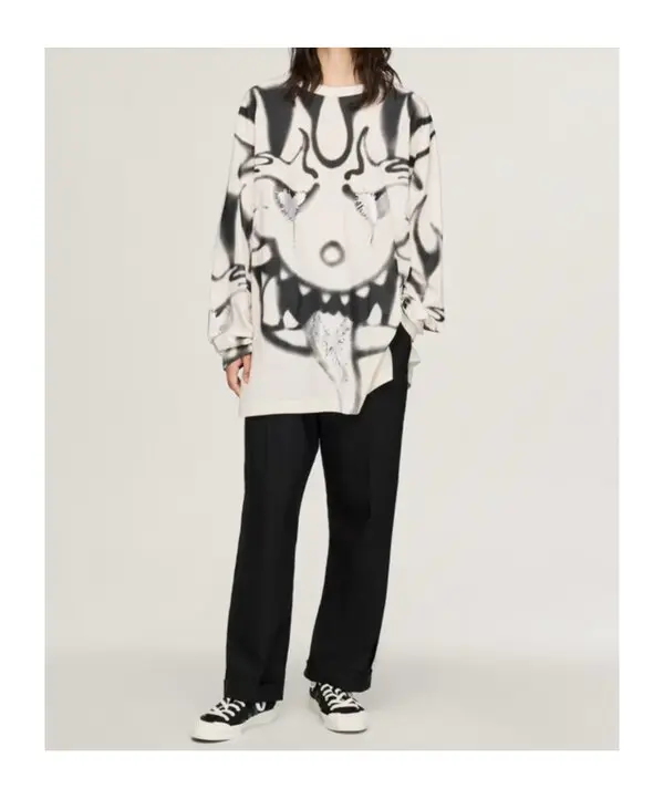 Y3 Chito Graphic Long Sleeve Tee