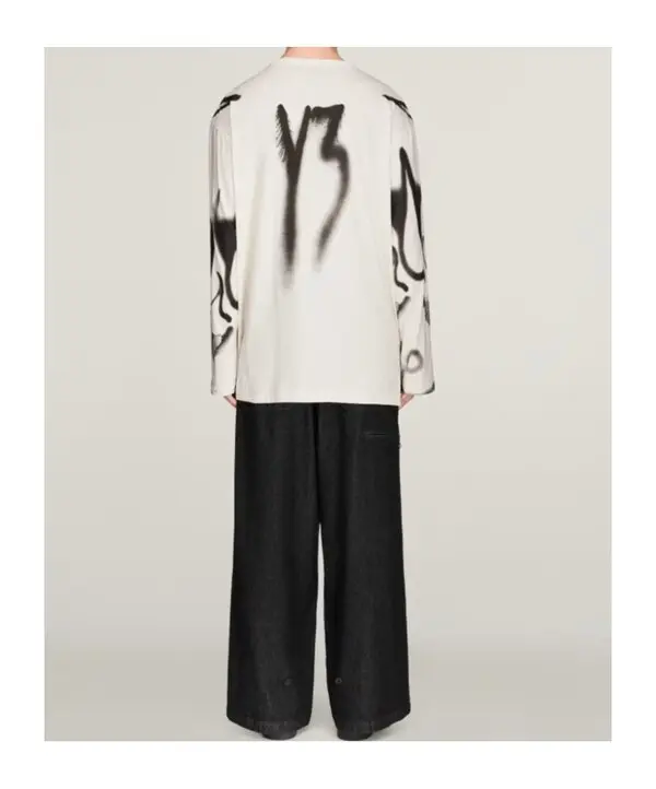Y3 Chito Graphic Long Sleeve Tee