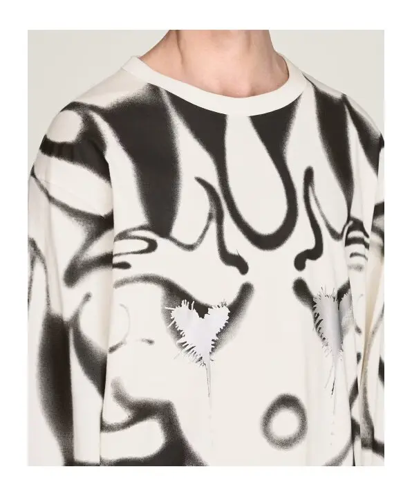 Y3 Chito Graphic Long Sleeve Tee