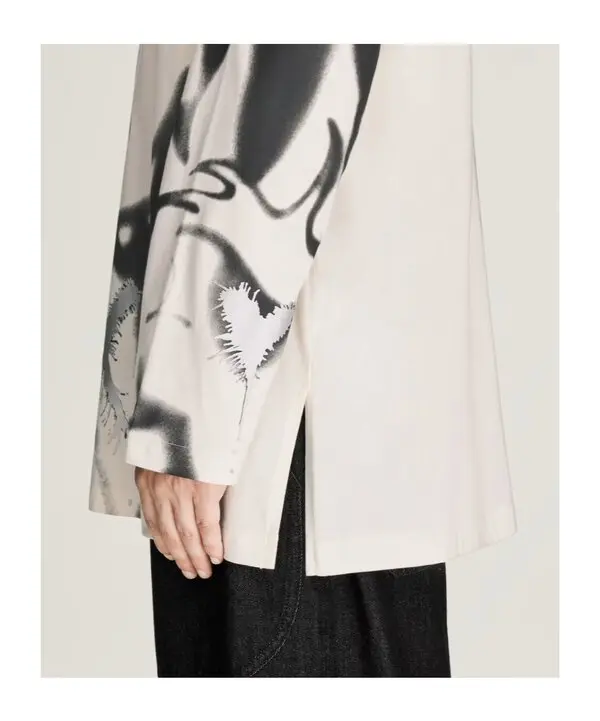 Y3 Chito Graphic Long Sleeve Tee