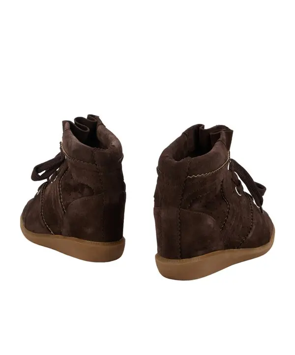 Isabel Marant Étoile Bobby Lace-up Wedge Sneakers