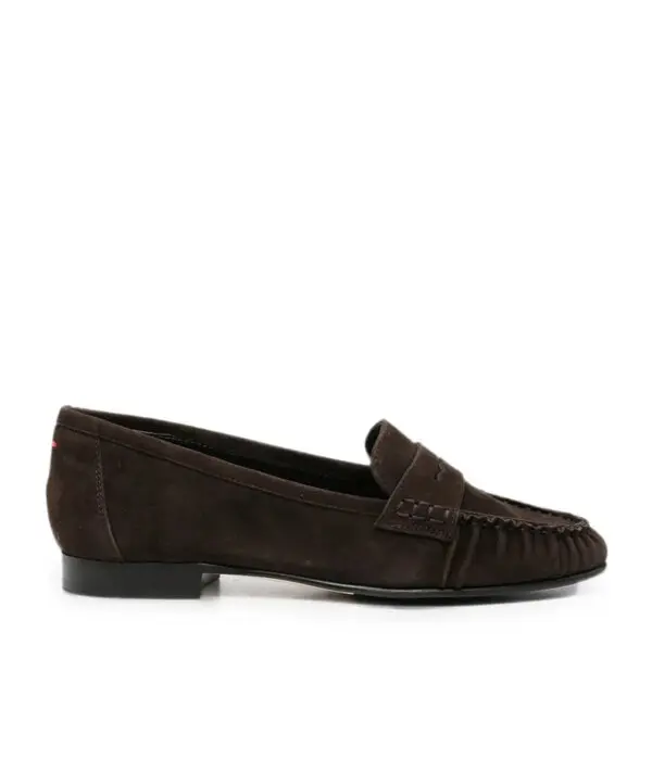 AeydĒ Aldous Suede Penny-slot Loafers