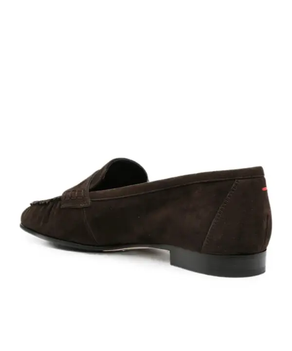 AeydĒ Aldous Suede Penny-slot Loafers