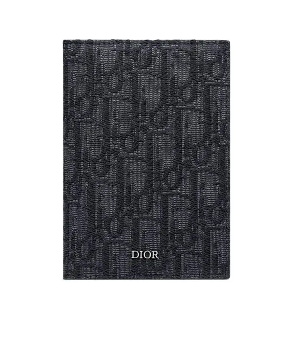 Dior Passport Cover - Black
