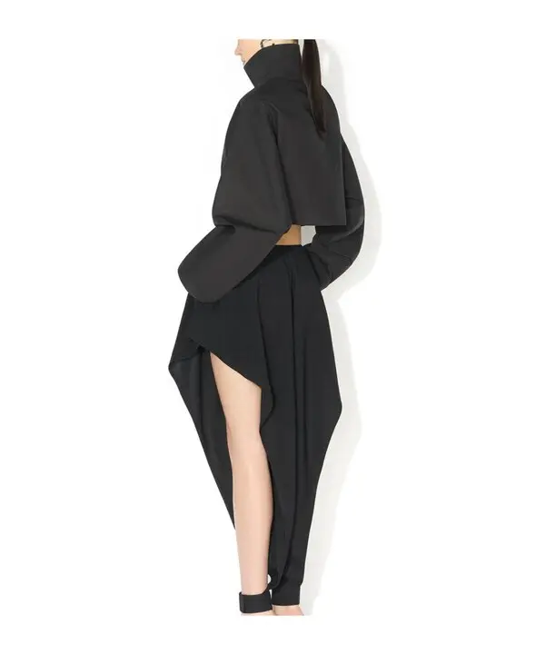Alaïa High-neck Cropped Jacket