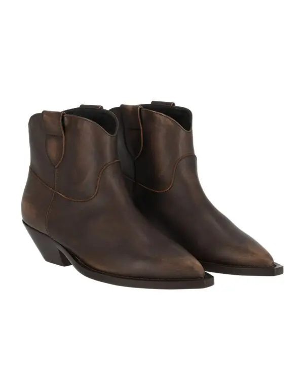 VIA ROMA 15 Pointed-toe Ankle Boots