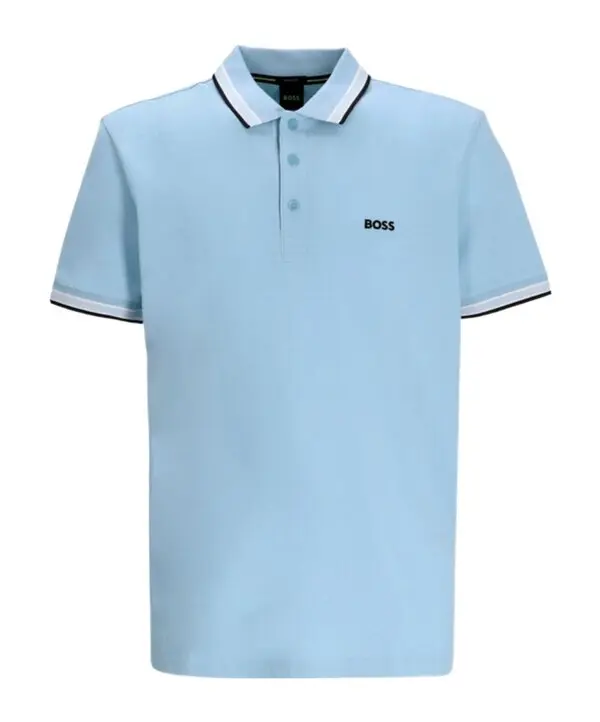 Hugo Boss Logo-embroidered Polo Shirt