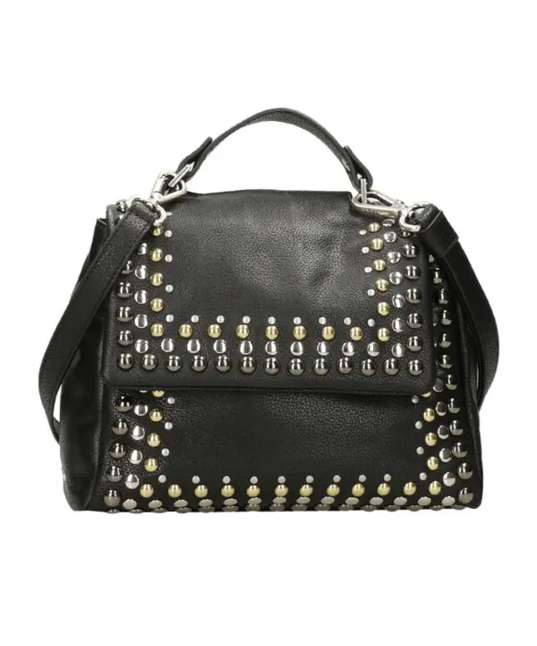 Orciani Studded Shoulder Bag
