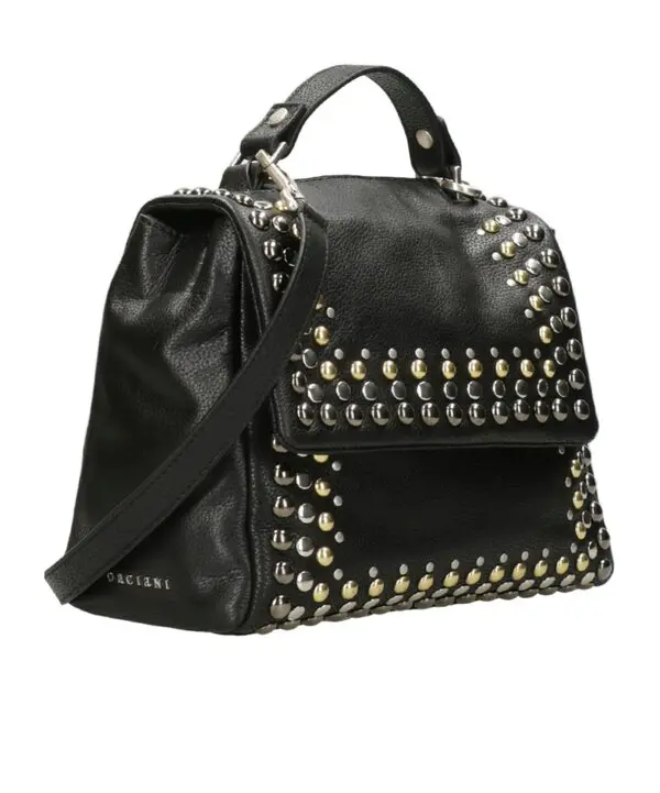 Orciani Studded Shoulder Bag