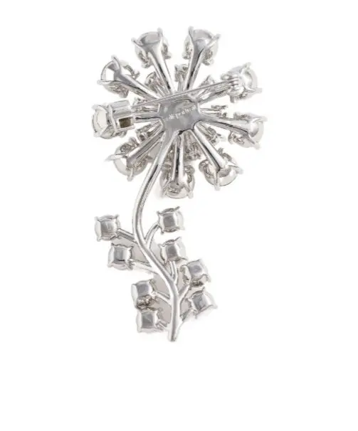 SELF-PORTRAIT Crystal Flower Brooch