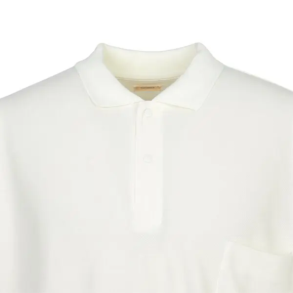 Nanamica Short-sleeved Polo Shirt - Off White