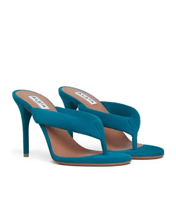 Alaïa Round-toe High-heeled Sandals