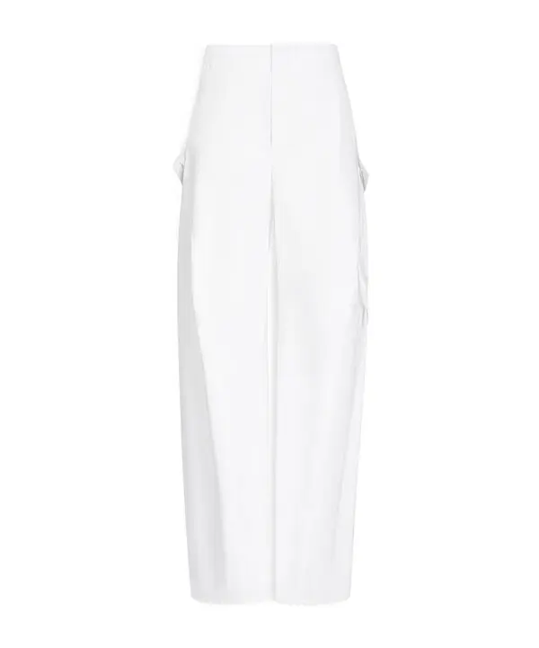Alaïa High-waist Wide-leg Pants