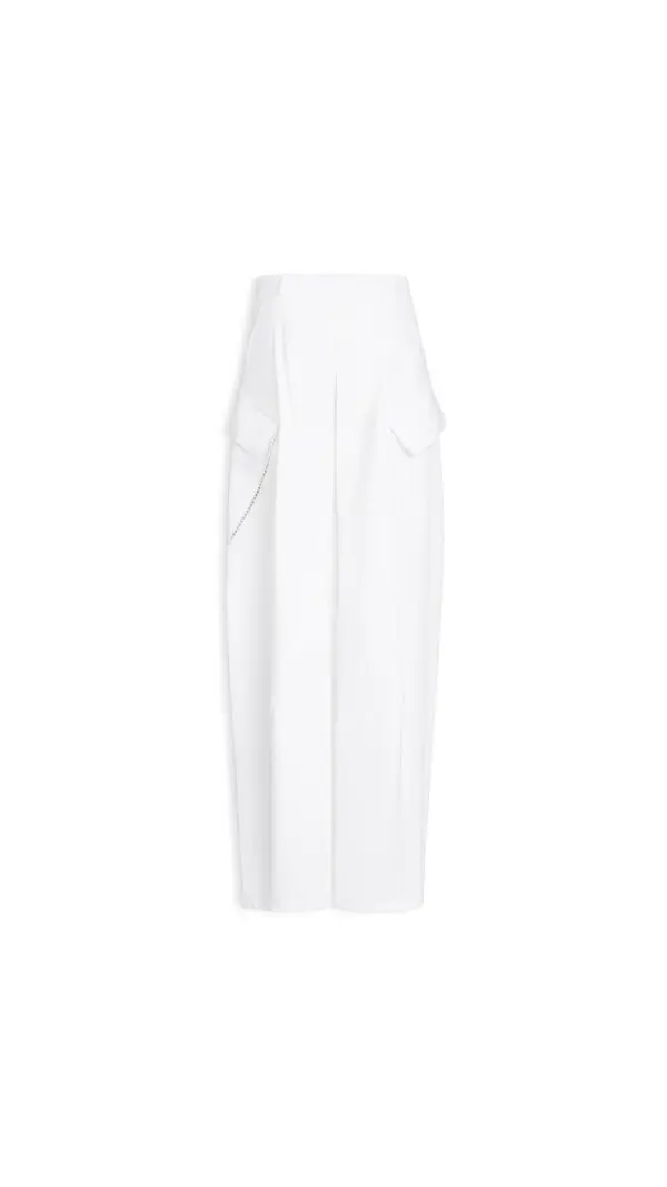 Alaïa High-waist Wide-leg Pants