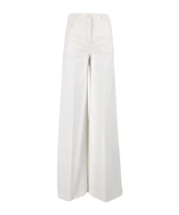 Aspesi Wide-leg High-waisted Trousers