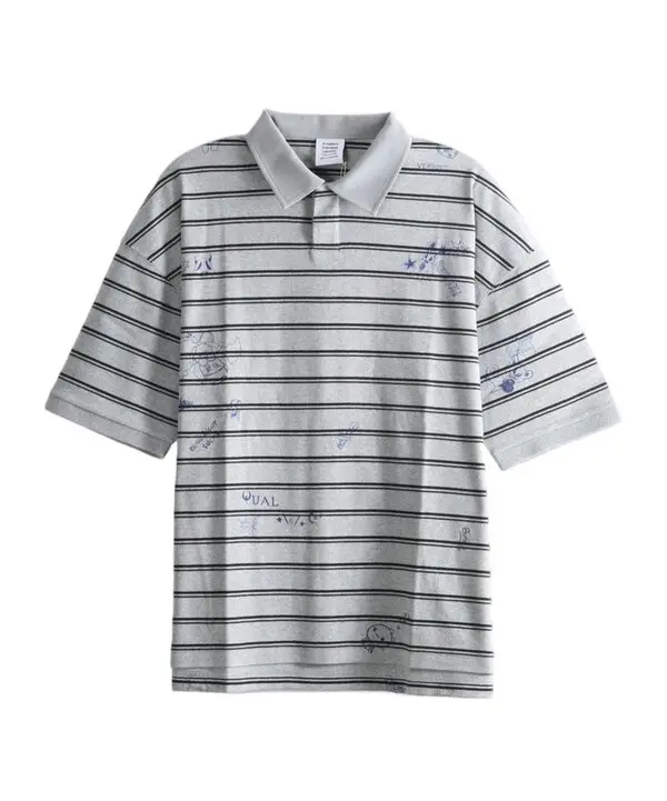 Vetements Striped Polo Shirt