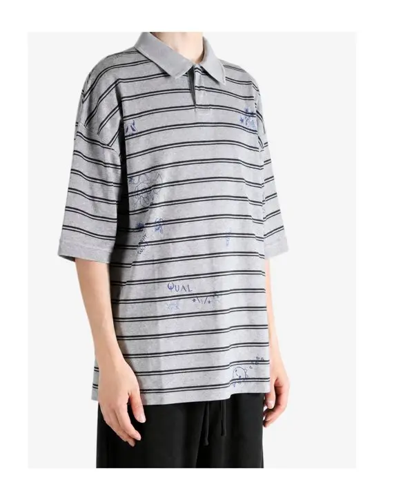 Vetements Striped Polo Shirt
