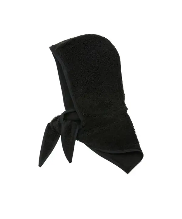 MAISON MICHEL Hazel Shearling-effect Hat - Black