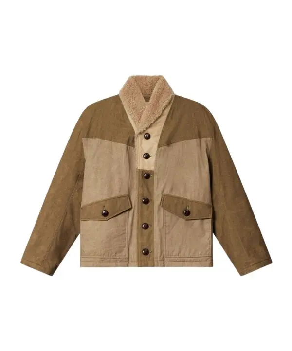 Isabel Marant Étoile Oversized Patchwork Jacket With Shawl Collar