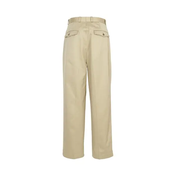 Nanamica Wide-leg Twill Casual Pants