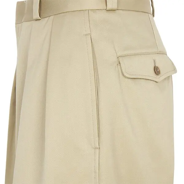 Nanamica Wide-leg Twill Casual Pants