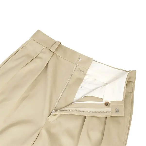 Nanamica Wide-leg Twill Casual Pants