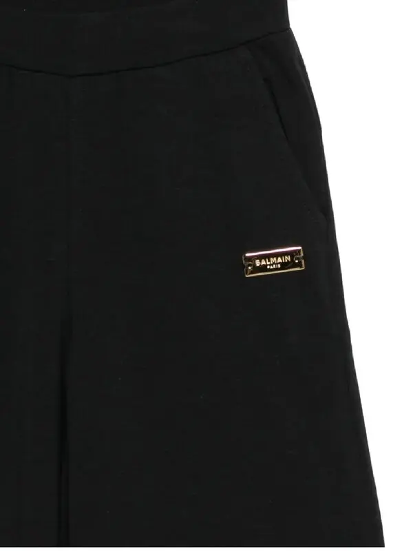 Balmain Logo-plaque Trousers