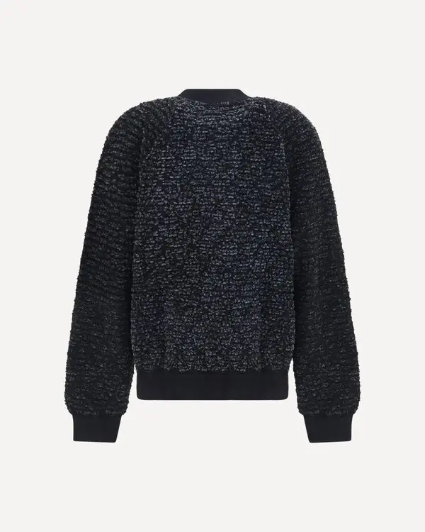 Balmain Sequin-trim Zip Jacket