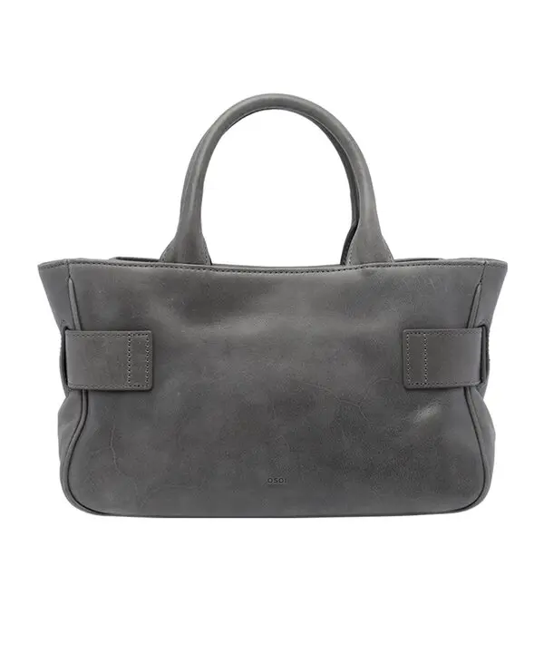 OSOI Brocle Mini Belted Tote Bag - Aged Grey