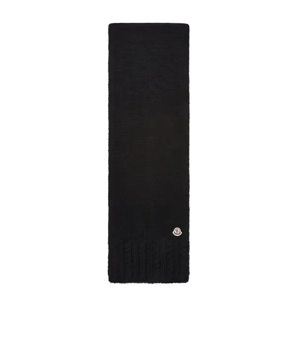 Moncler Alpaca Blend Knit Scarf