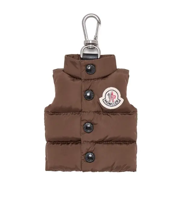 Moncler Down Vest Shape Key Ring