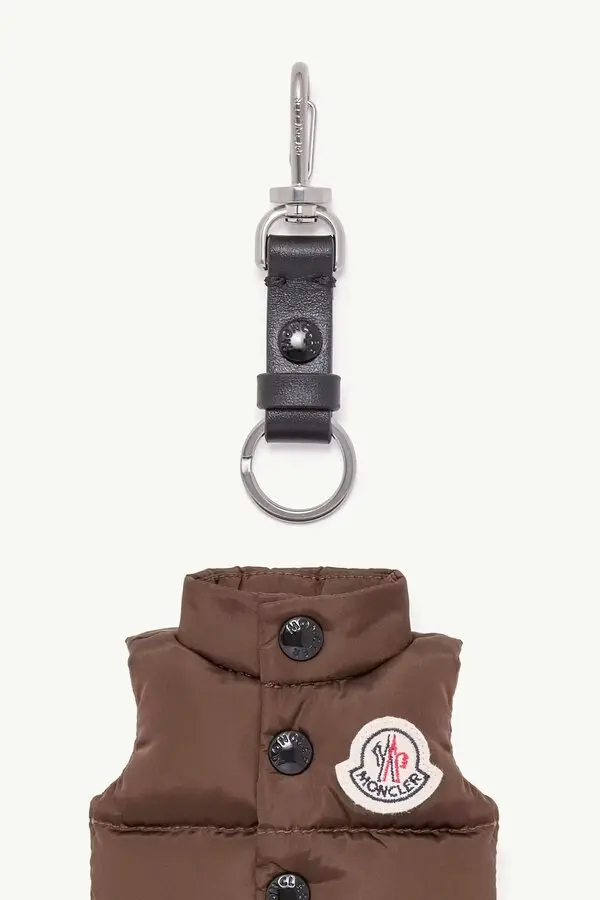 Moncler Down Vest Shape Key Ring