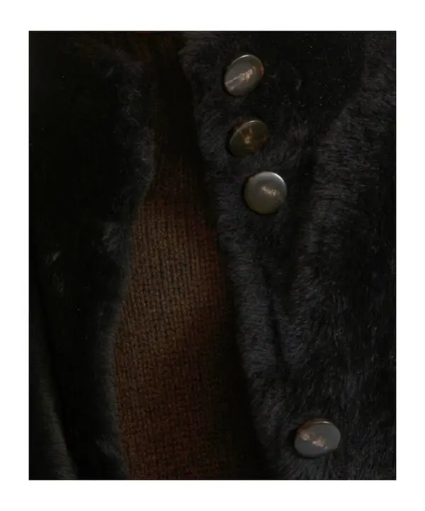 YVES SALOMON Oversized Shearling Coat