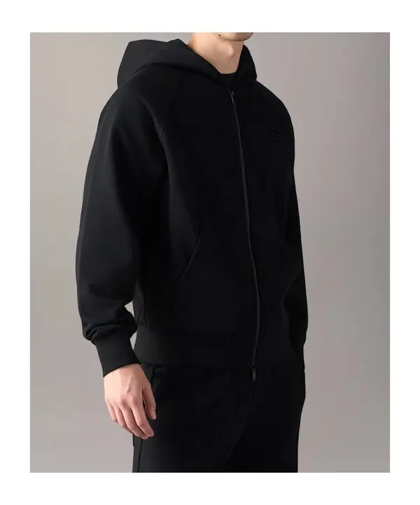 Moose Knuckles Yul Zip-up Hoodie - Black