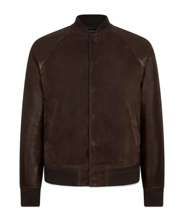 TOM FORD Long-sleeve Leather Jacket