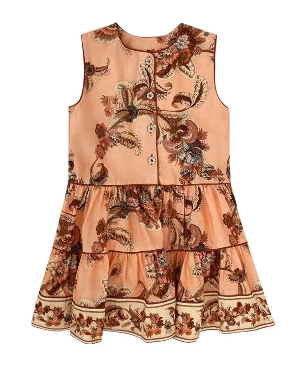 Zimmermann Floral-print Tiered Dress