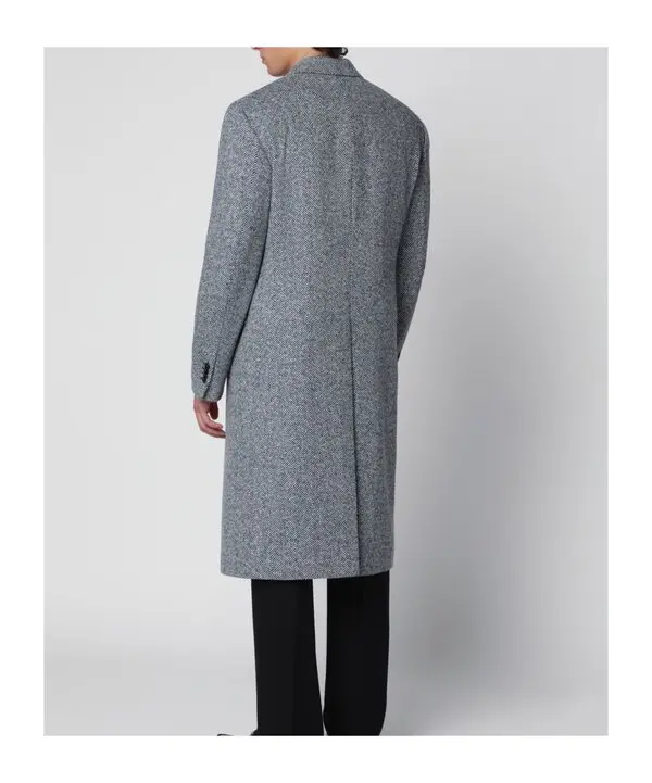 LARDINI Double Breasted Long Coat