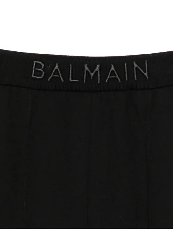 Balmain Logo-embroidered Trousers