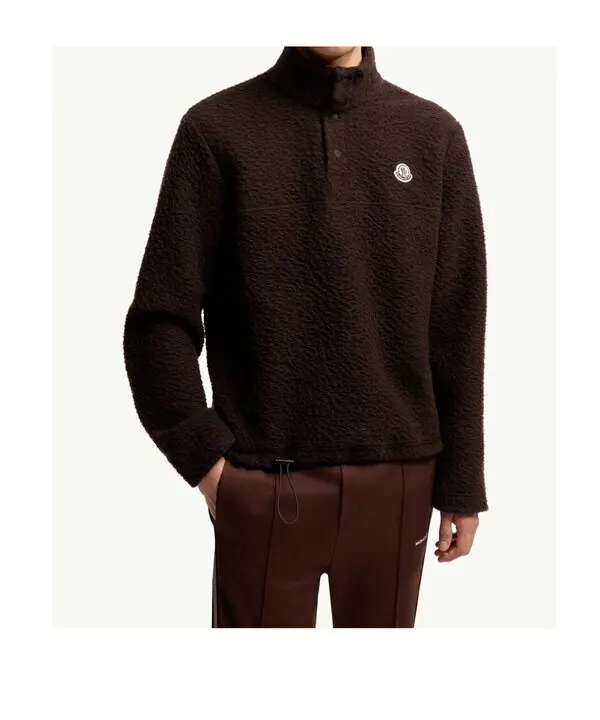 Moncler Logo Knit Sweatshirt