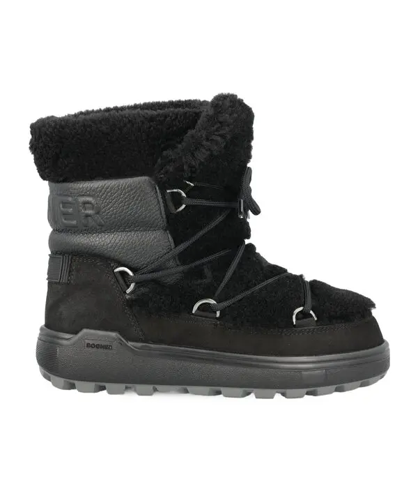 Bogner Quilted Lace-up Boots