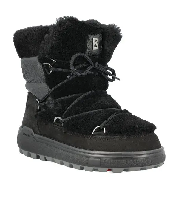 Bogner Quilted Lace-up Boots