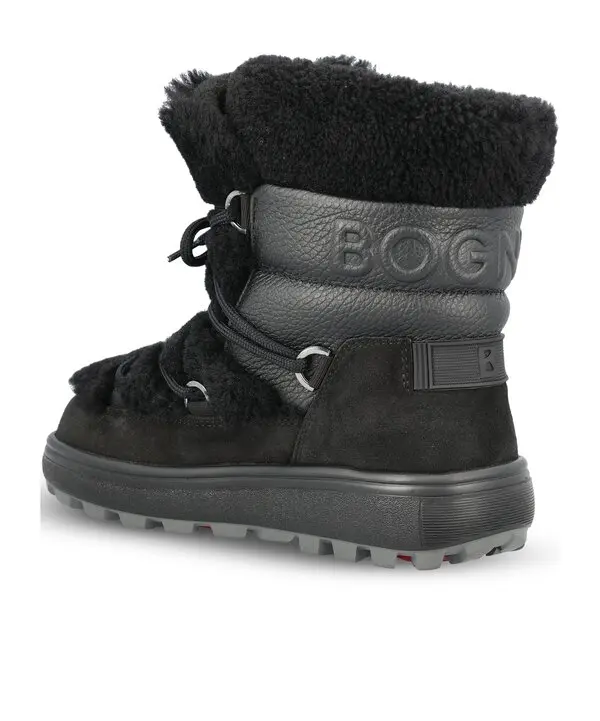 Bogner Quilted Lace-up Boots