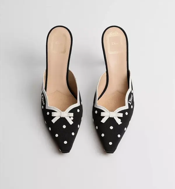 Dior High Heel Mules