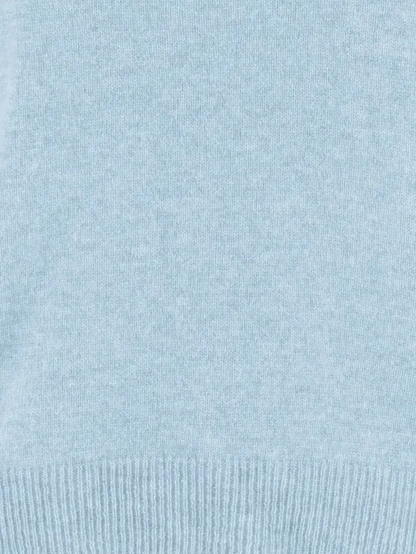 ALLUDE Cashmere Crew Neck Knitted Sweater