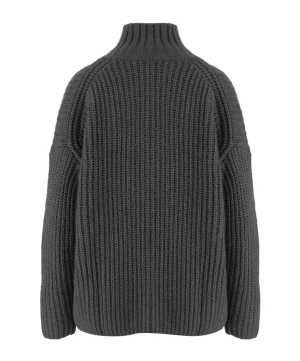 ALLUDE Chunky Turtleneck Knitted Sweater