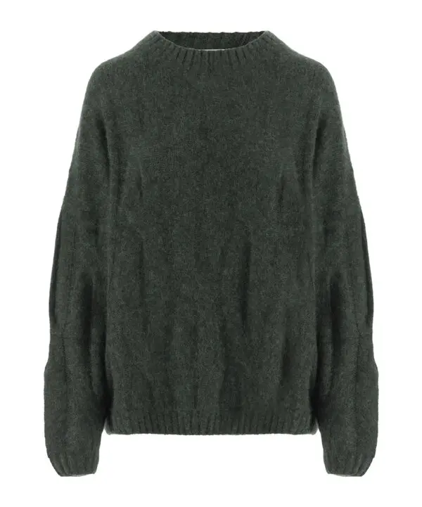 ALLUDE Ribbed Hem Sweater
