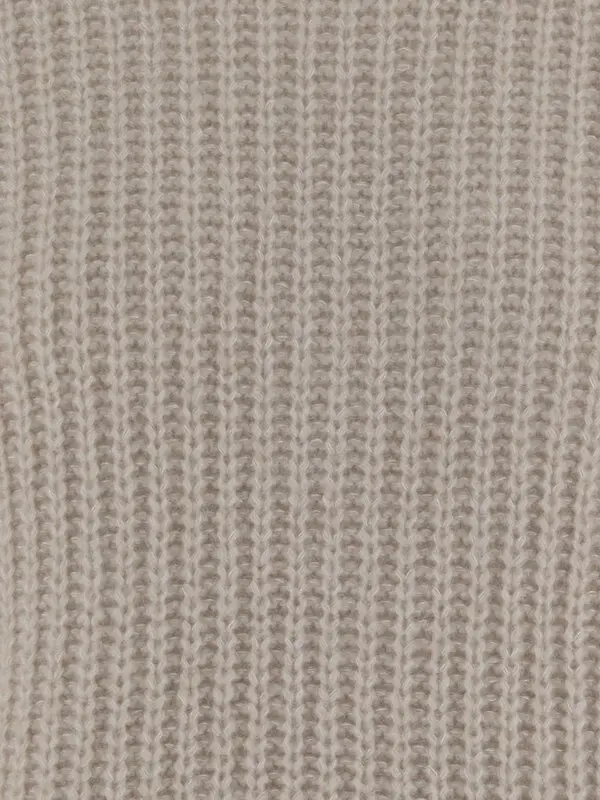 ALLUDE Ribbed Turtleneck Knitted Sweater