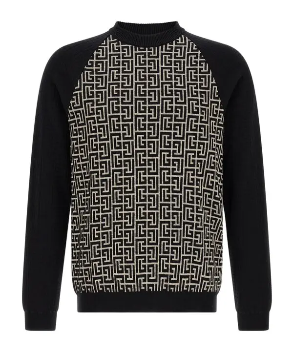 Balmain Pb Monogram Mesh