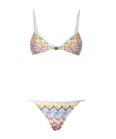 Missoni Zigzag-knit Bikini - More