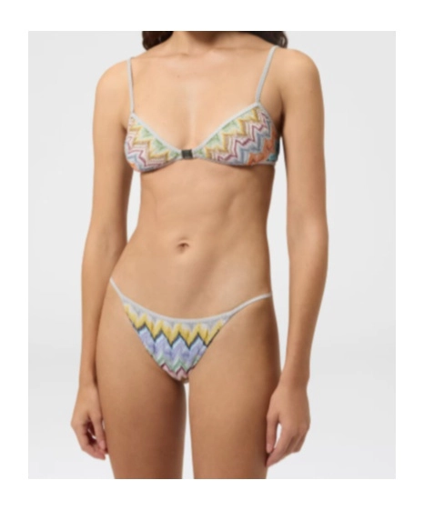 Missoni Zigzag-knit Bikini